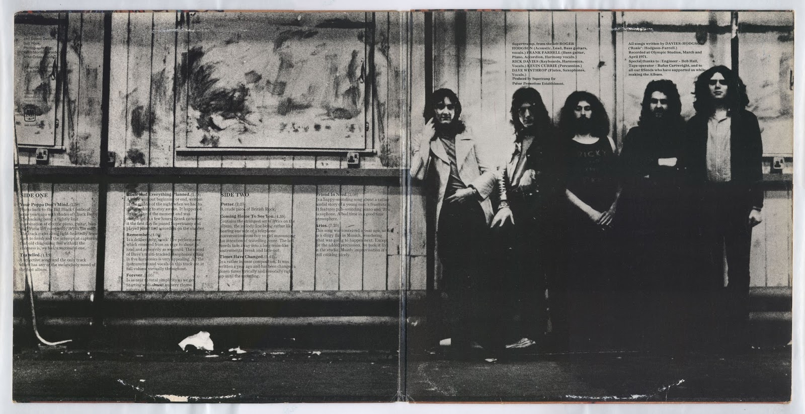 Supertramp 1977 Indelibly Stamped