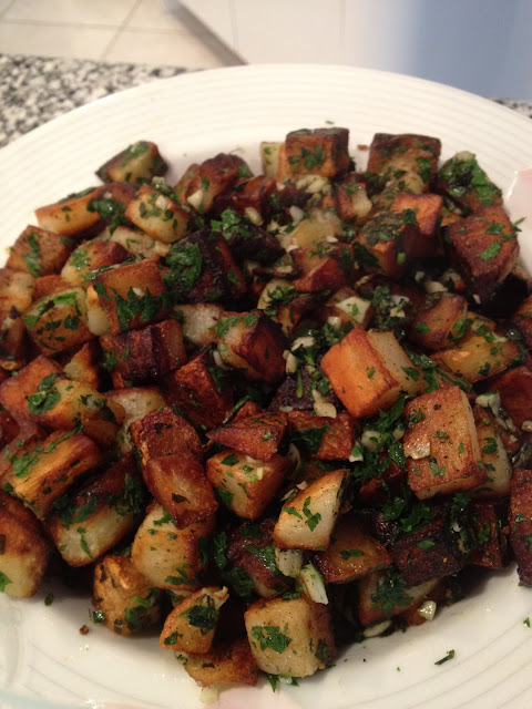 The One Behind The Apron: Sauteed Potatoes Persillade