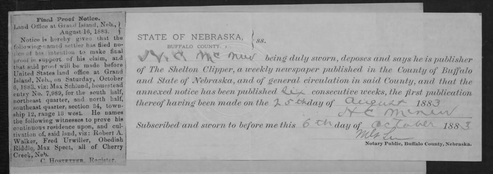 German Roots in America: Descendants of Fidel Schlund: Max Schlund's ...