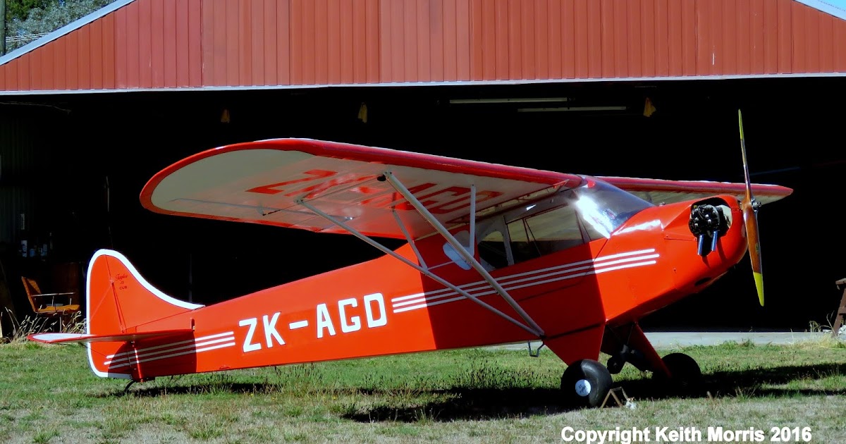 NZ Civil Aircraft: Taylor J2 Cub ZK-AGD Restoration at Hastings 20-2-2016