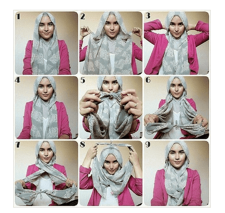 How to Wear Hijab for a Modern and Simple party