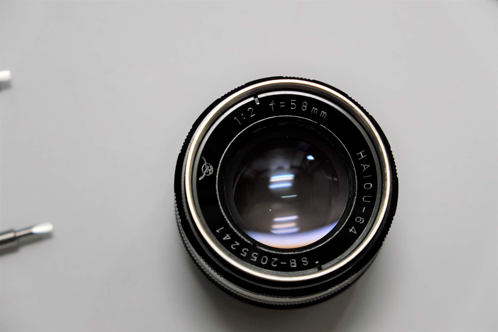 HAIOU-64 58mm f2 cleaning