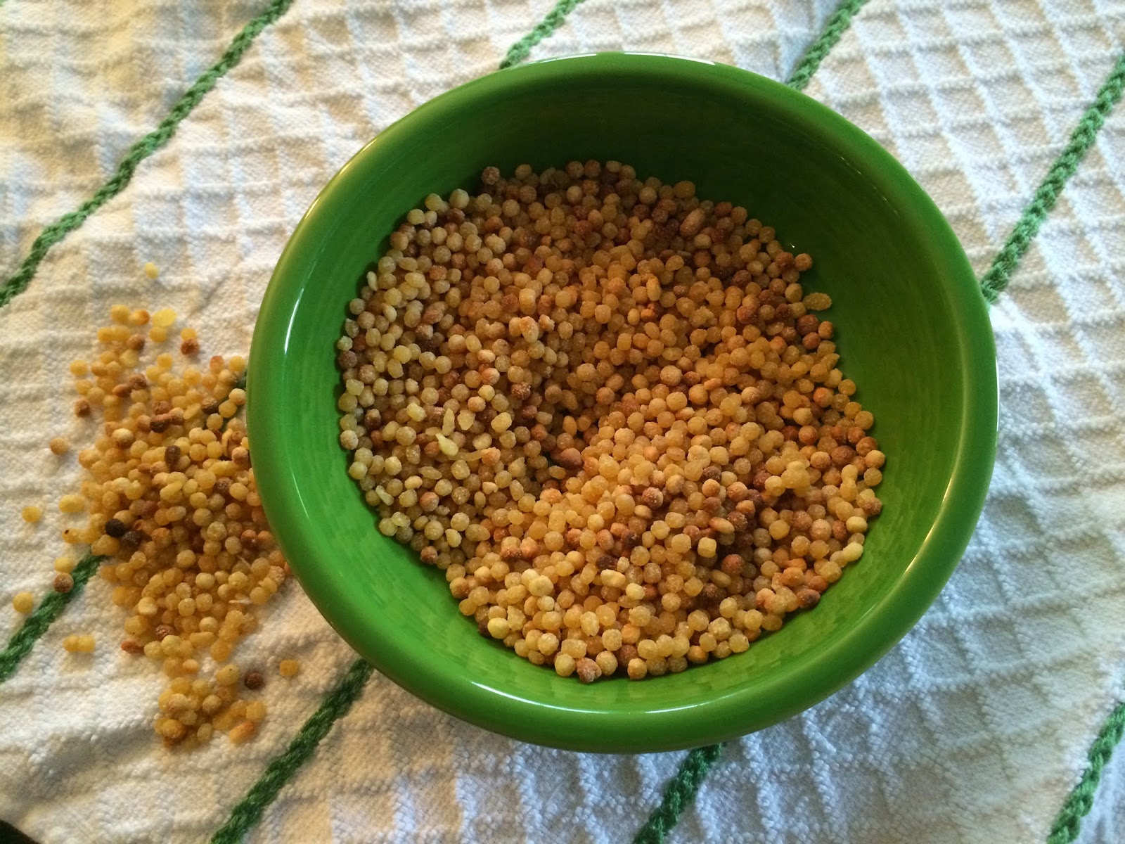House Dust and Wanderlust: Fregola Sarda