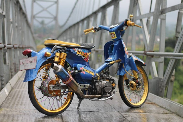 Kumpulan gambar Honda C70 Modifikasi terbaru 2020 - Sakmadyone.com