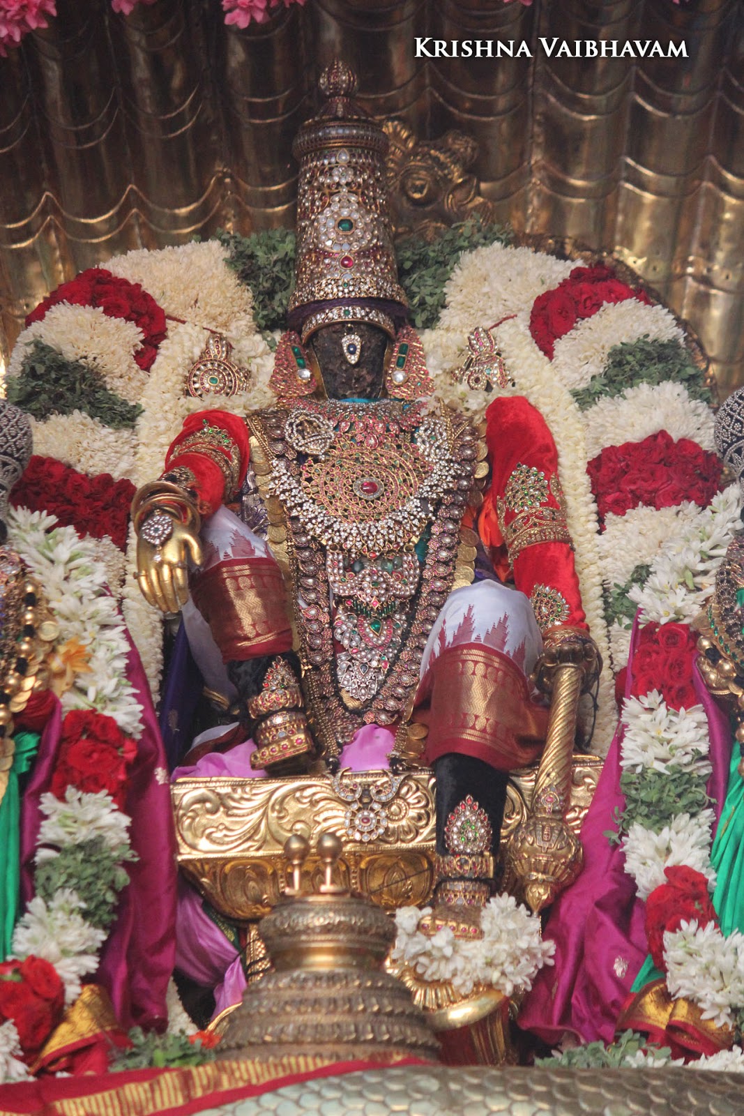 Krishna Vaibhavam: 02 Sesha Vahanam - Thiruvallikeni Sri Parthasarathy ...