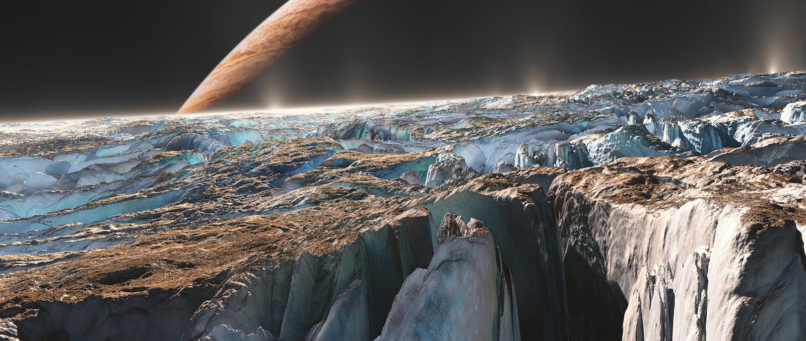 Olivier Pron's Art: europa's surface
