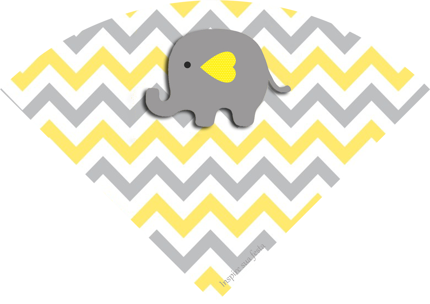 Baby Elephant in Grey and Yellow Chevron: Free Printable Boxes and Free ...