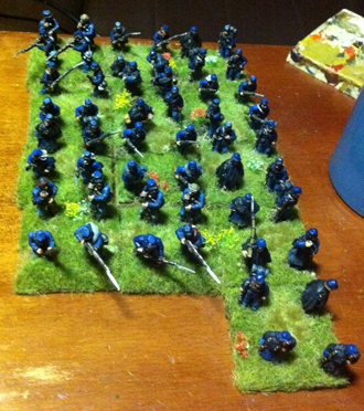 Project Black Powder: Re-basing ACW Yank miniatures