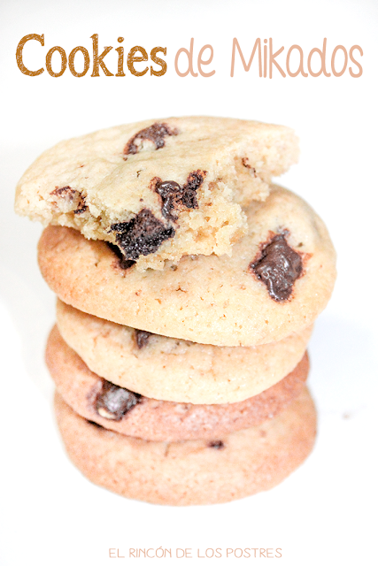 El rincón de los postres: Cookies de Mikados