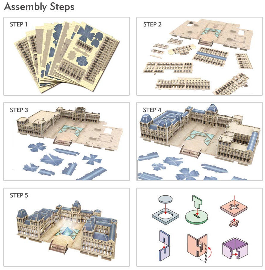 BLOG DOS BRINQUEDOS: The Louvre LEDs World's Great Architectures