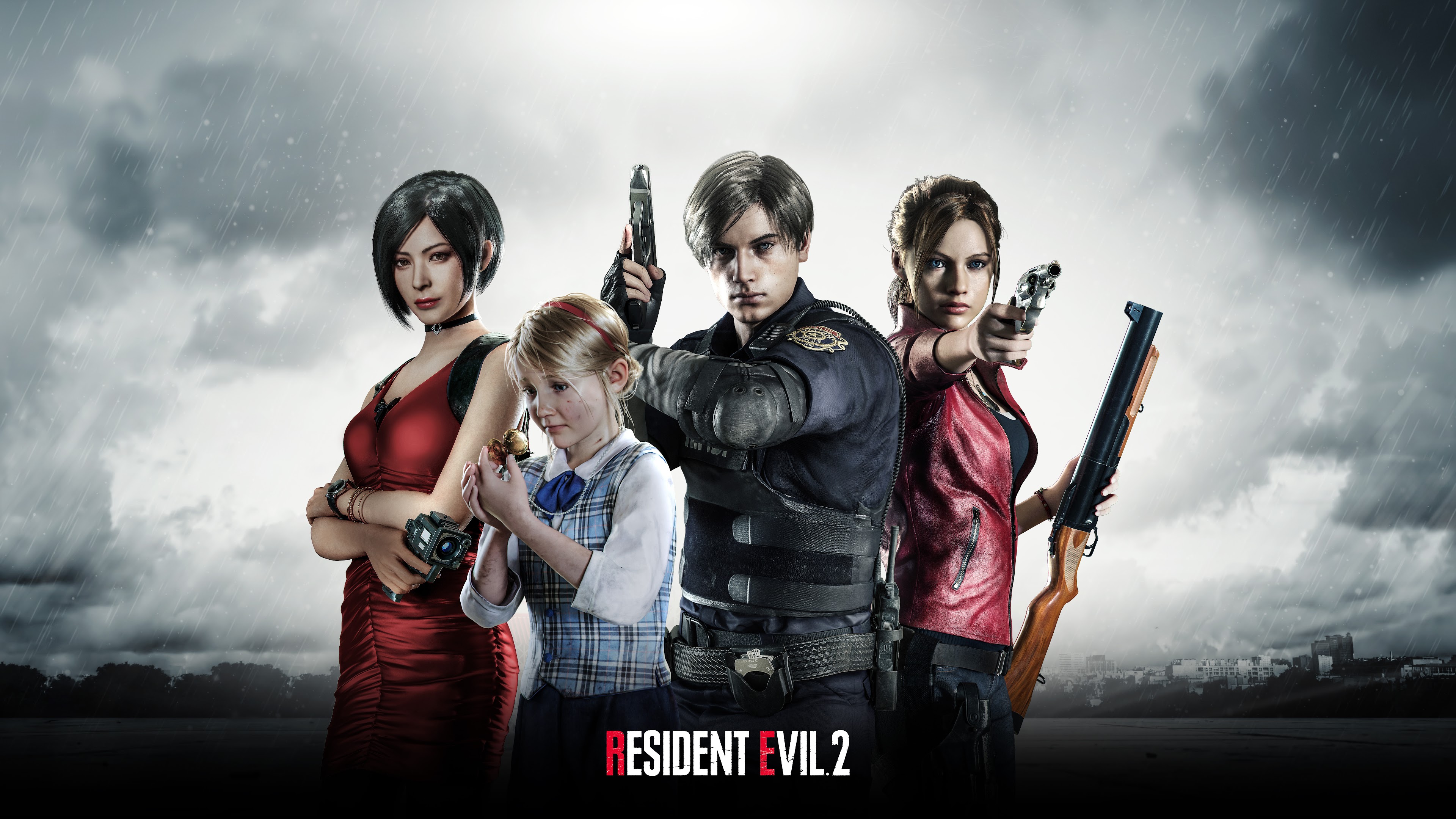 Resident Evil 2, Characters, 8K, #9 Wallpaper PC Desktop