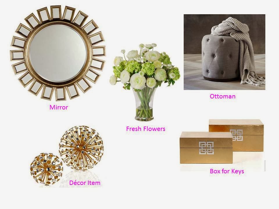 Smart Chic Living: Small entryway essentials for a transitional house