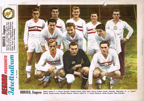 Botões para Sempre: Budapest Honvéd FC 1983