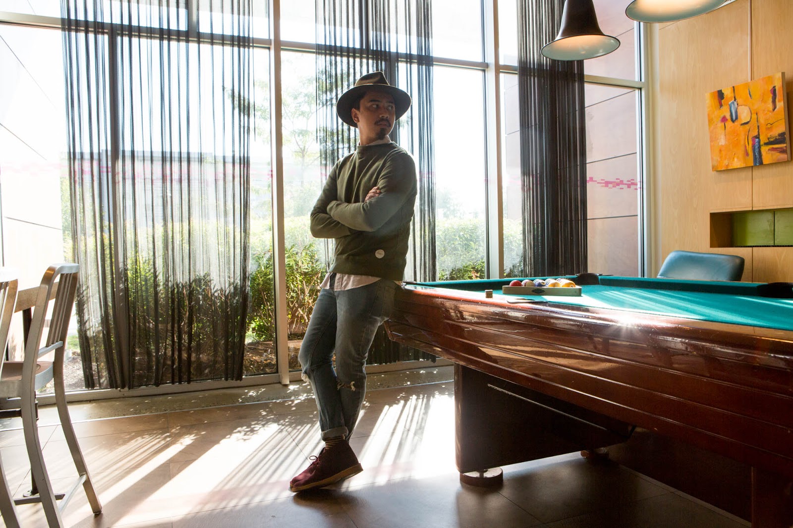 #dennyvisits Boston, MA with CLARKS USA.