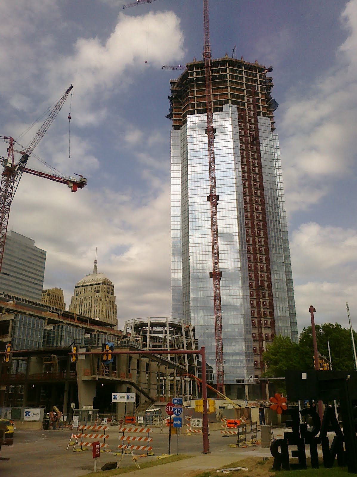 OKC Devon Tower Construction: Construction Progress of Devon Tower 04 ...