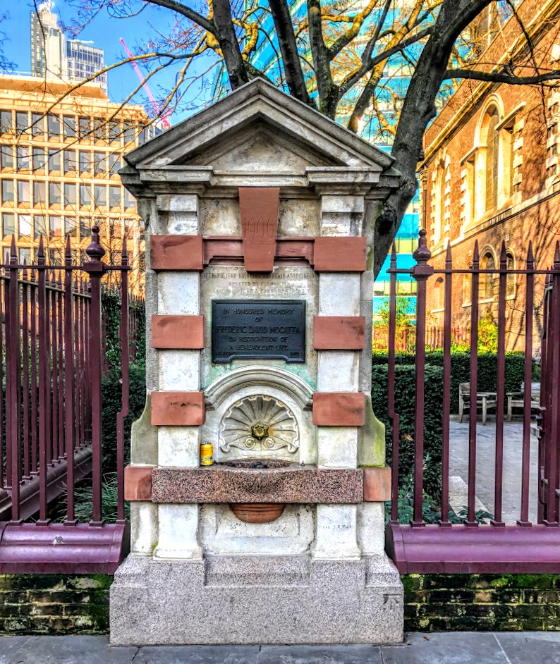 Patrick Comerford: An East End fountain recalls a generous Jewish ...