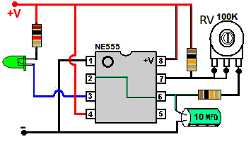 Osilador NE555 ~ Proyectos de electrónica