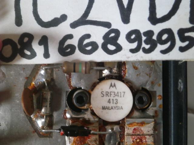 Sinar Agung ( Y C 2 V D I ): BOSTER VHF 144 MIRAGE 3016 FINAL MOTOROLA ...