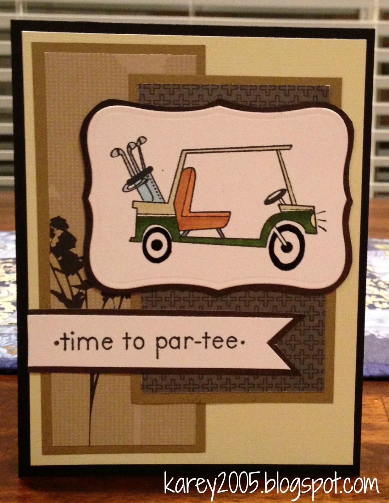 Craftily Yours: Par-Tee Time