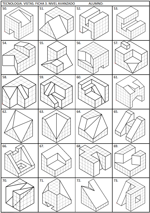 Proyecciones Isométricas avanzadas ~ InFoCiEnCiA3D