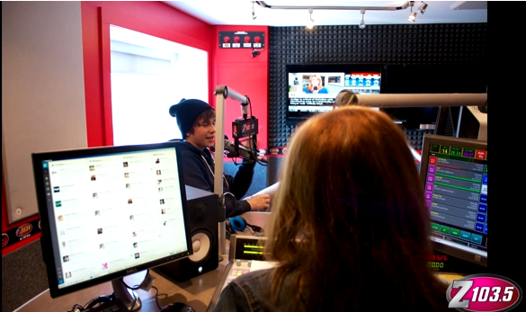 Austin Mahone POLAND: Austin w Radio Z103.5 Toronto.