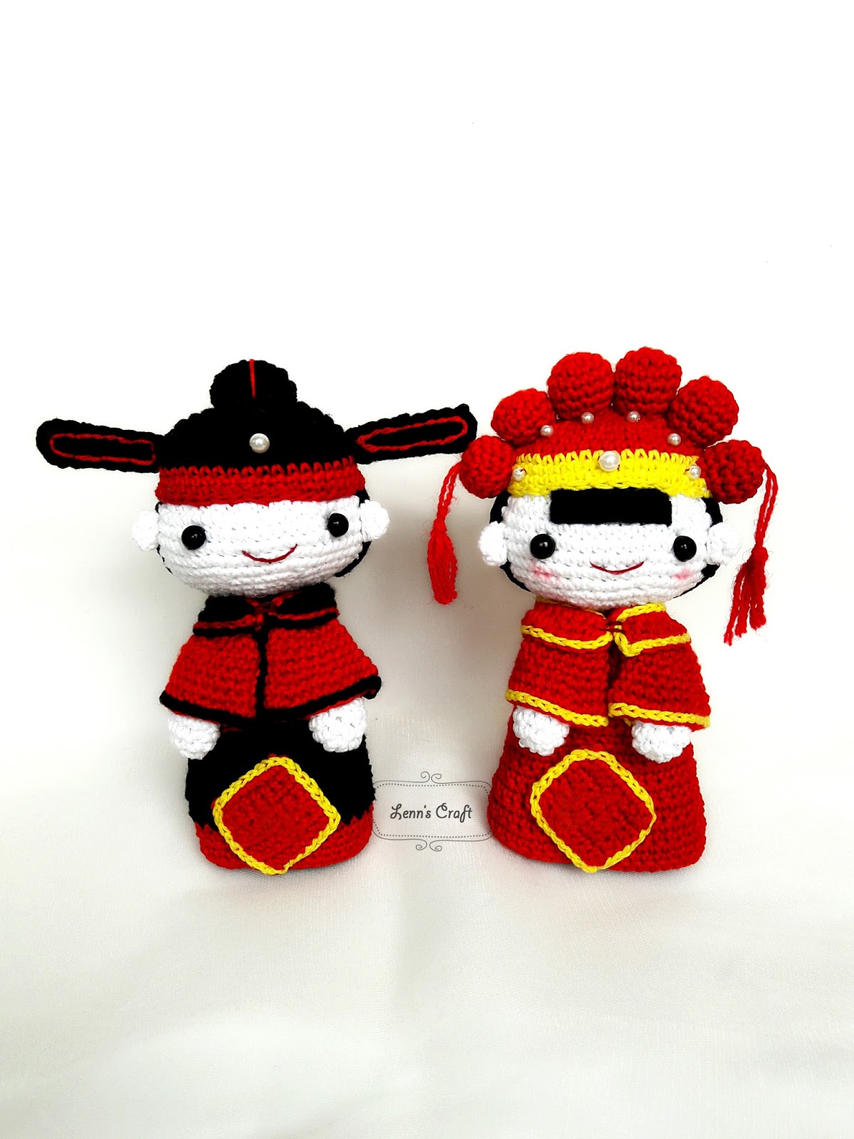 ♥ Lenn's Craft ♥ Handmade doll ♥ Amigurumi ♥ : Chinese Wedding Boneka ...