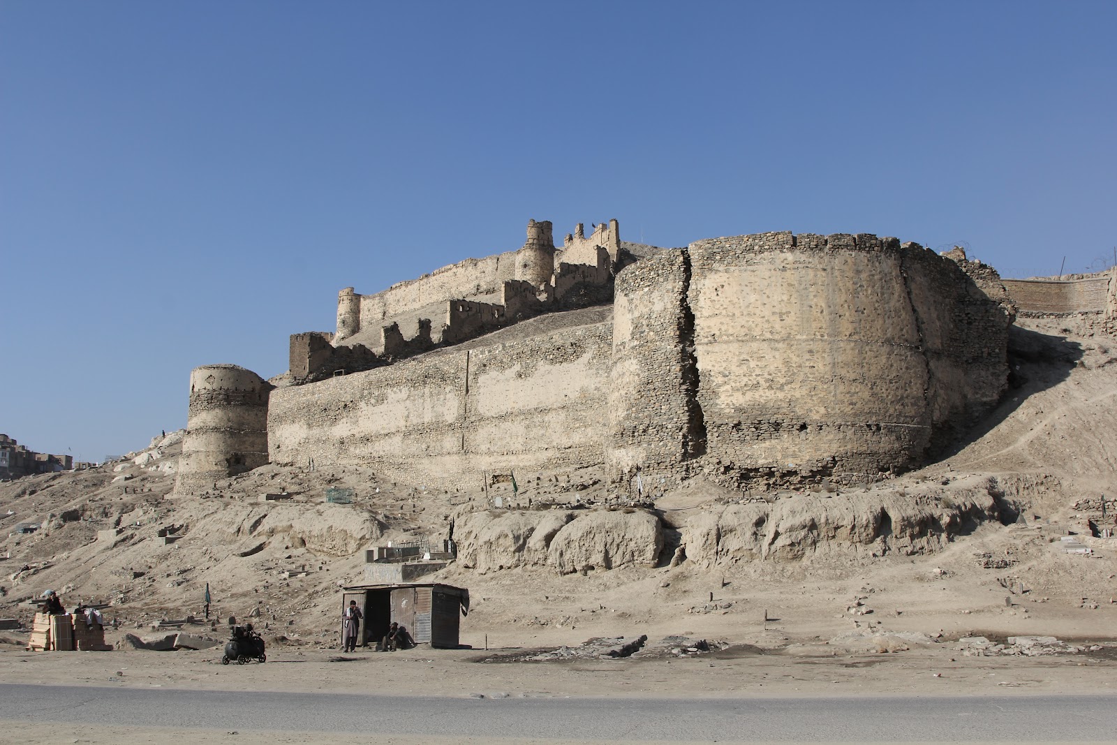 Peter Markus op missie in Kunduz, Afghanistan: Bala Hissar