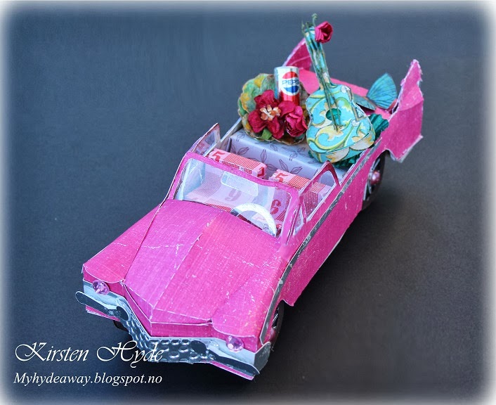 My Craft and Garden Tales: A pink paper Cadillac - The European Scrap ...