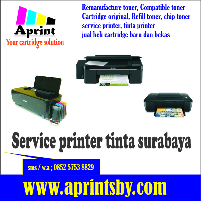 service printer laserjet, inkjet, deskjet, resetter printer surabaya ...
