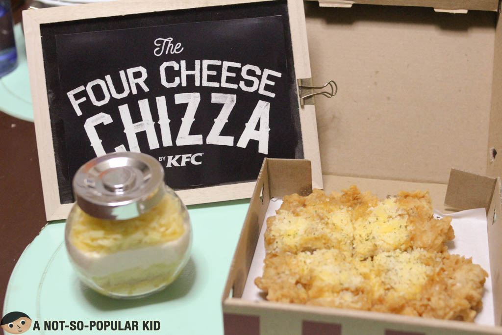 KFC's Chizza is back -- Now in Four Cheese! - A Not-So-Popular Kid ...