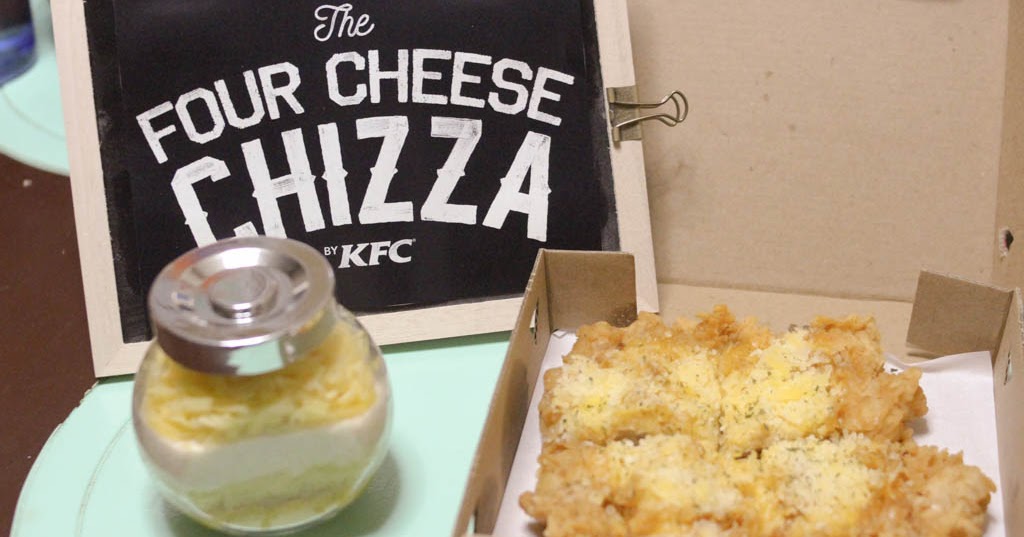 KFC's Chizza is back -- Now in Four Cheese! - A Not-So-Popular Kid ...