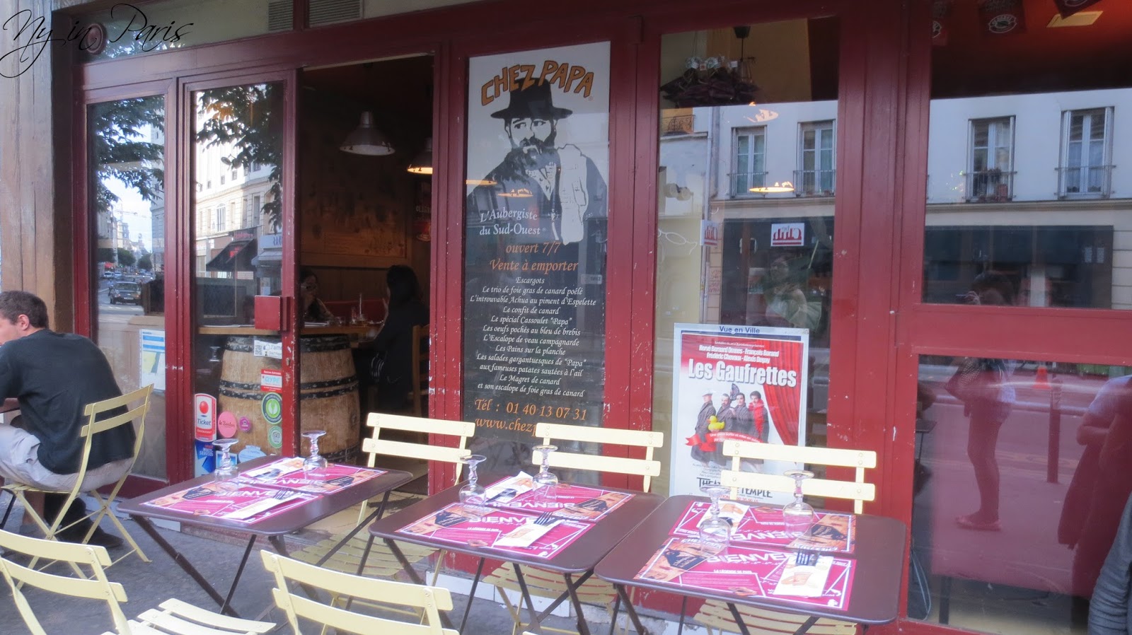 Chez Papa, plus qu’une question de faim - Ny in Paris
