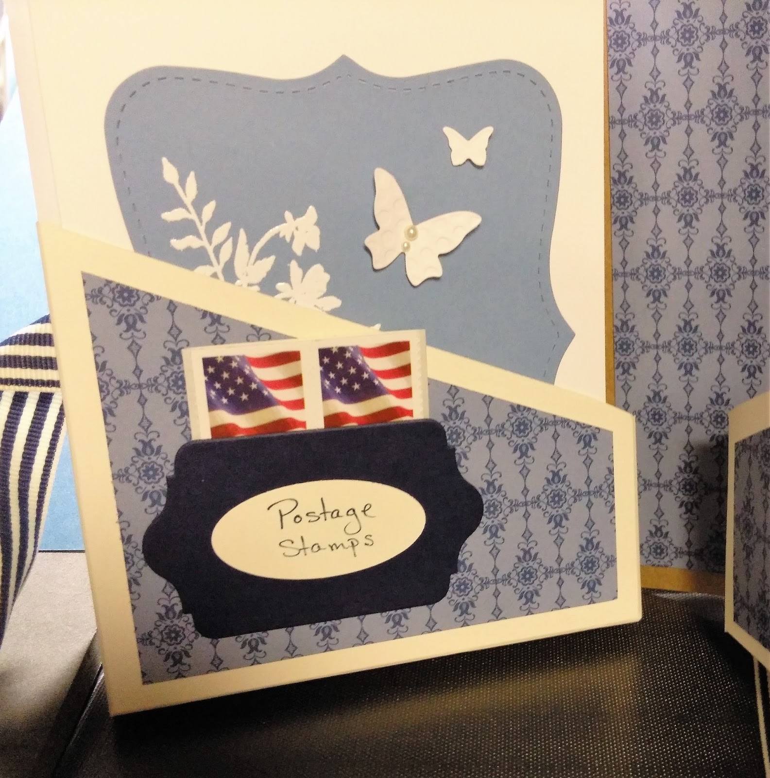 Nutty for Stampin': How to make a book-style card storage box