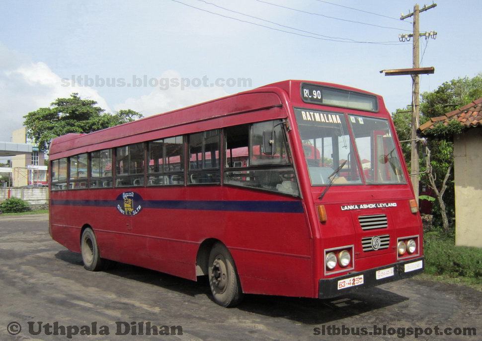 SLTB buses - ශ්‍රී ලංගම බස්: Modified Ashok Leyland Colombo Rider bus ...