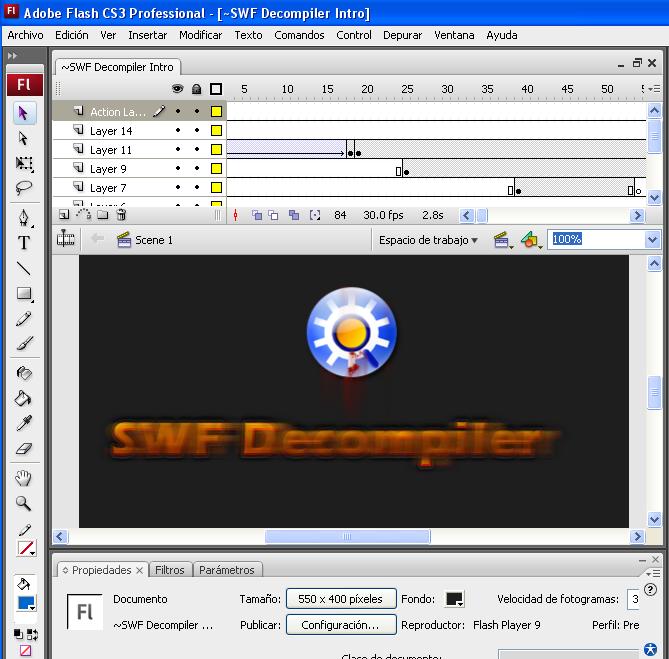 LOS MEJORES TRUCOS PARA TODOS: CONVERTIR Y EDITAR ARCHIVOS DE ANIMACIONES Y JUEGOS FLASH .SWF a .FLA