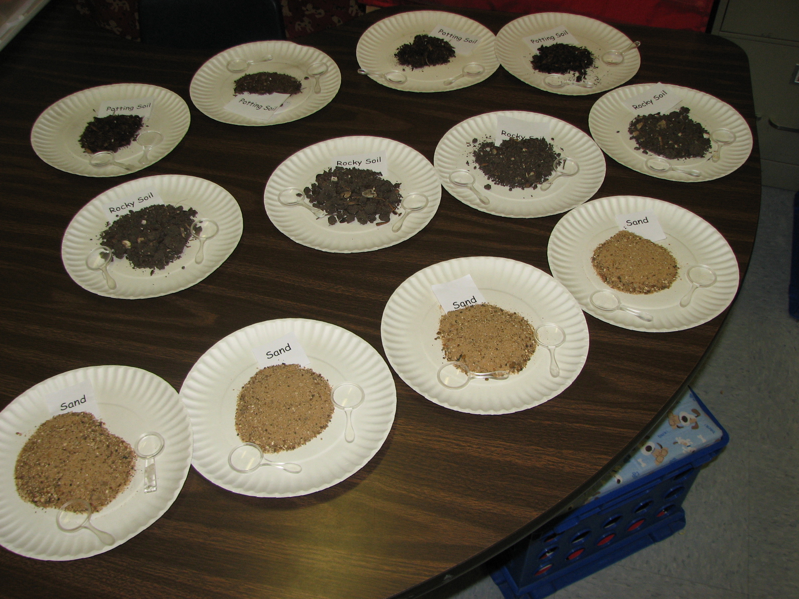 First Grade Randomness: Rocks and Soil Exploration