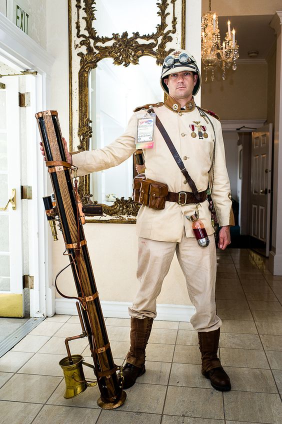 Steampunk Military Officer