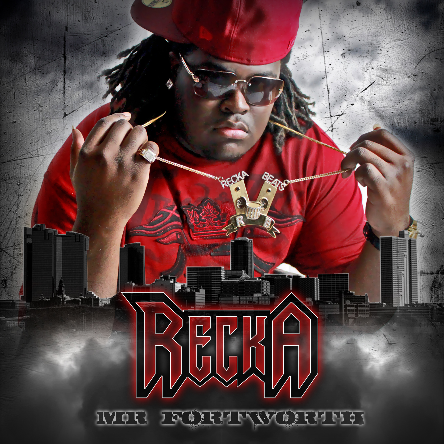 Paper Stack Graphics: promo cover for SUPER PRODUCER RECKA @recka817