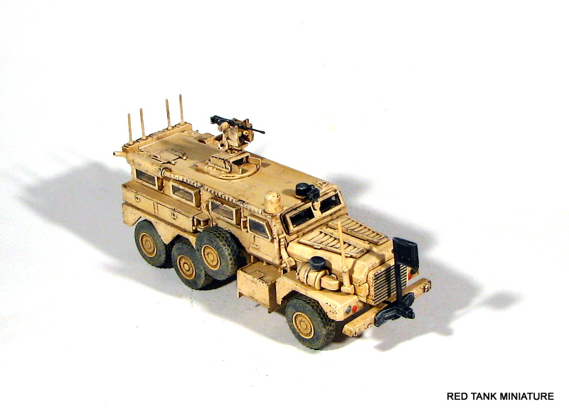 Gulumik Military Models: CUGUAR MRAP 6x6 with CROWS II 1/72