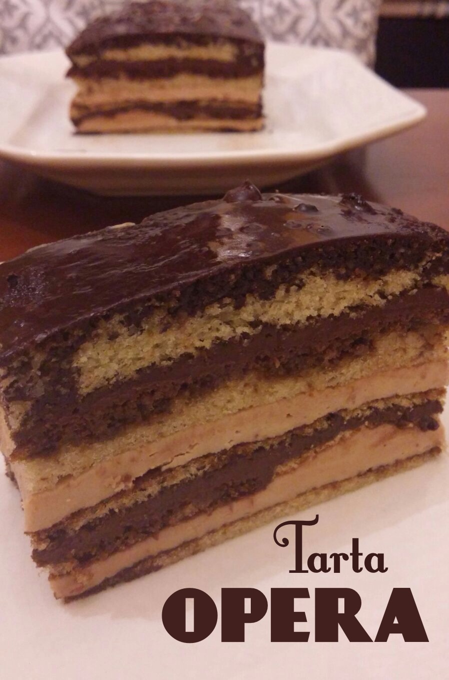 COCINA CON CATALINA: Tarta OPERA