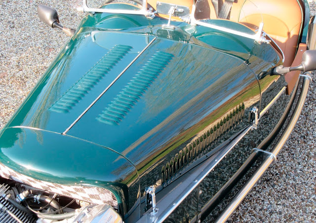 Aero Merlin MG 3 barrelback three wheeler: Alan's barrelback!