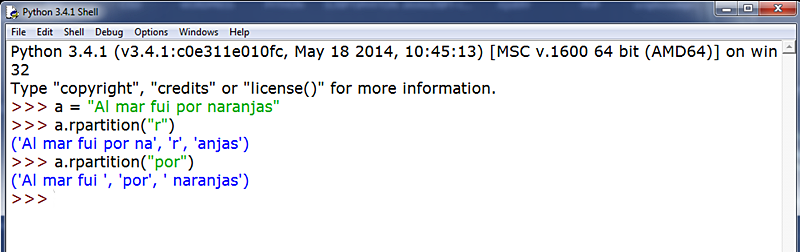 APRENDER A PROGRAMAR CON PYTHON: MÉTODOS DE STRINGS