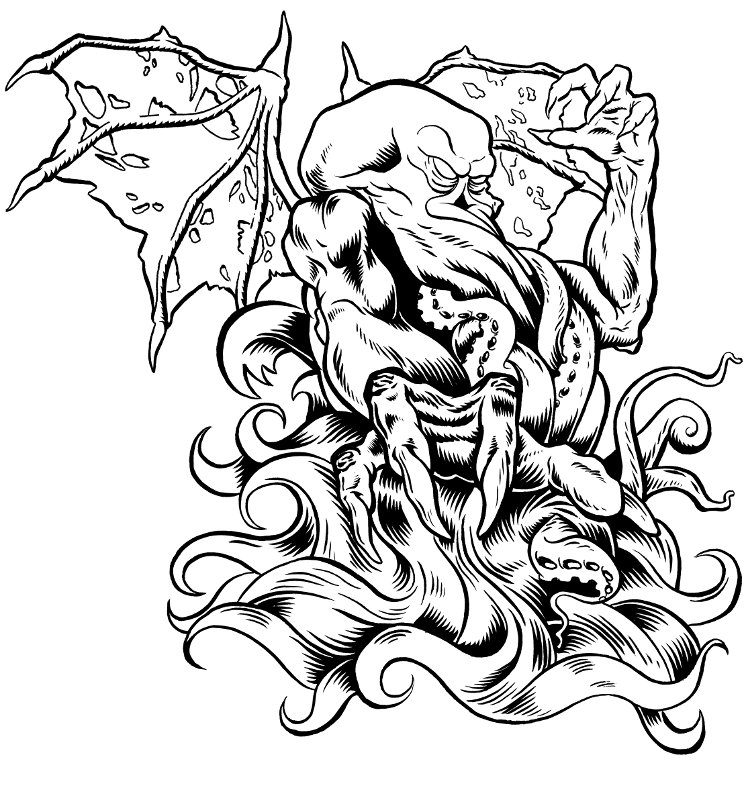 Lovecraft Coloring Pages