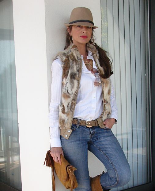 El blog de Elia: Look rural pero estiloso de fondo de armario