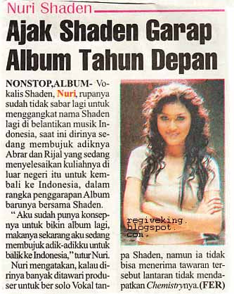 Clippings of Indonesian Women in Print Media: Nuri SHADEN