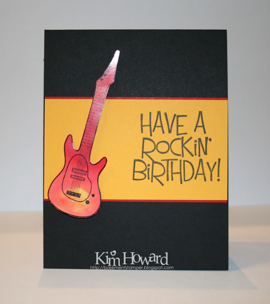 Basement Stamper: Have a Rockin' Birthday!