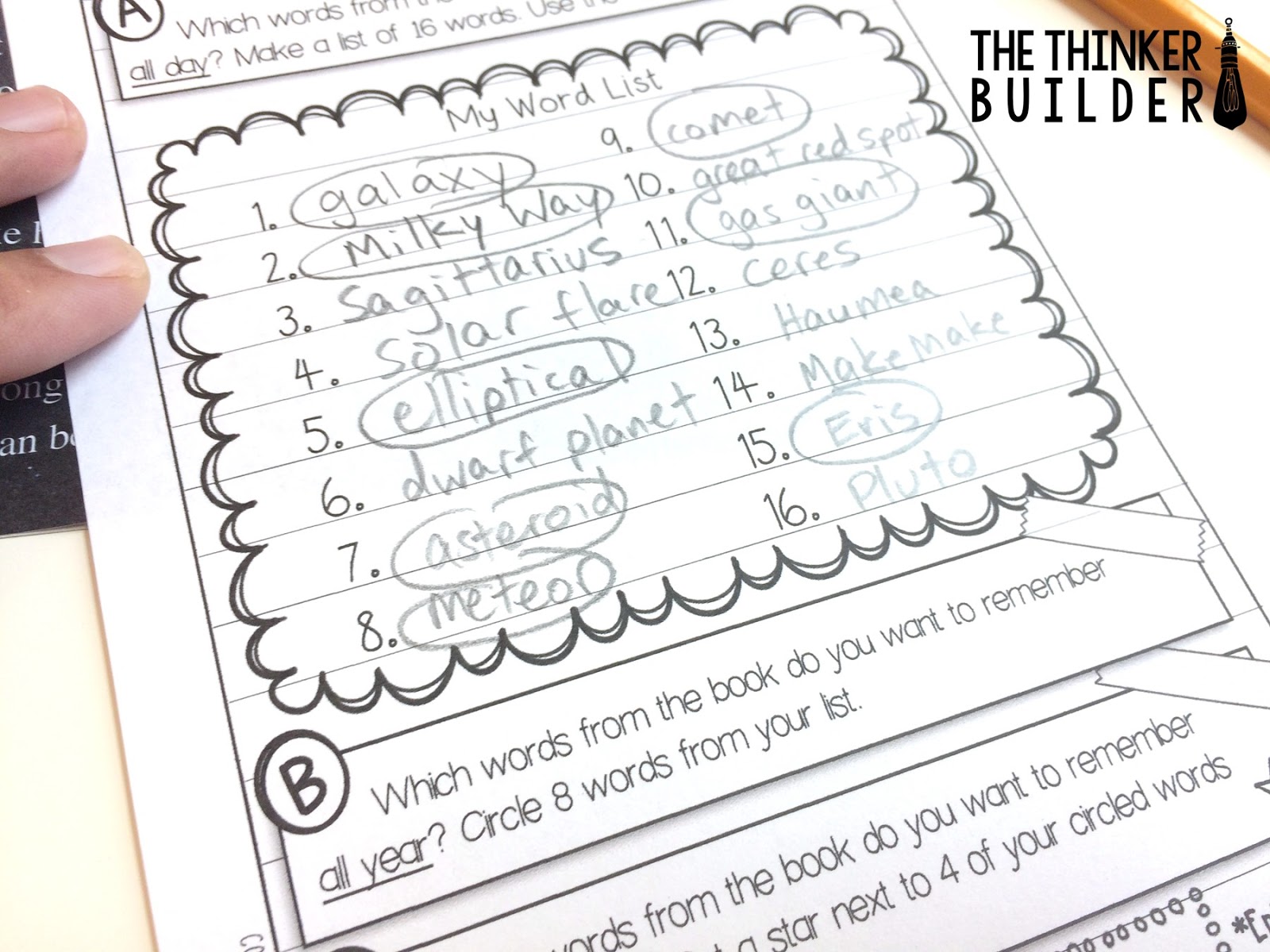 Student Led Vocabulary Work | Upper Elementary Snapshots
