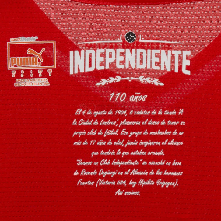 New CA Independiente 2014-15 Home and Away Kits - Footy Headlines