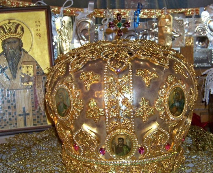 Greek Orthodox Religious Tourism: Η ΤΙΜΙΑ ΚΑΡΑ ΤΟΥ ΑΓΙΟΥ ΕΥΘΥΜΙΟΥ ΤΟΥ ...