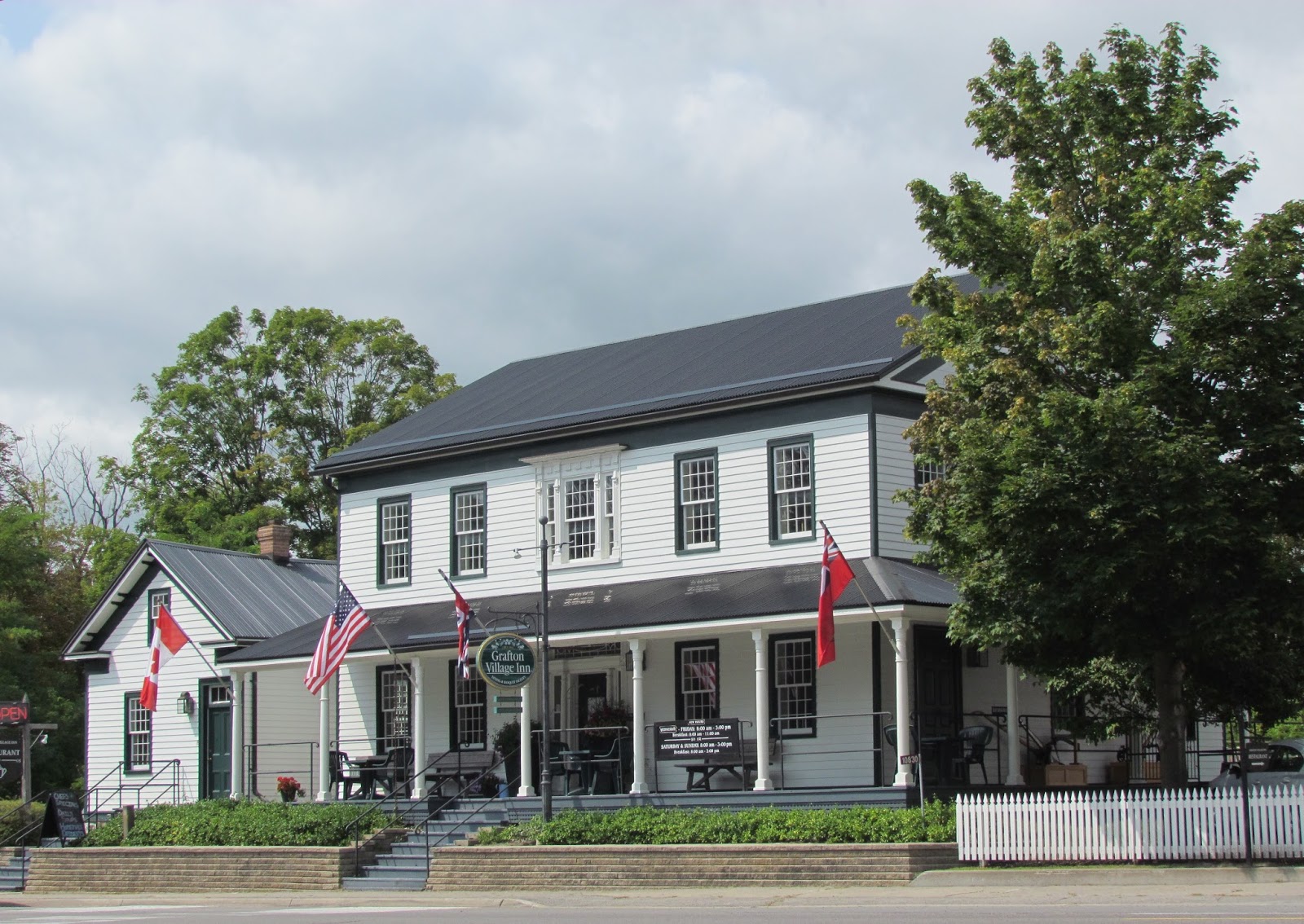 ancestral roofs: Grover's Tavern